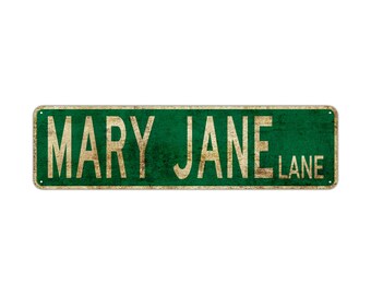 Mary Jane Sign - Etsy