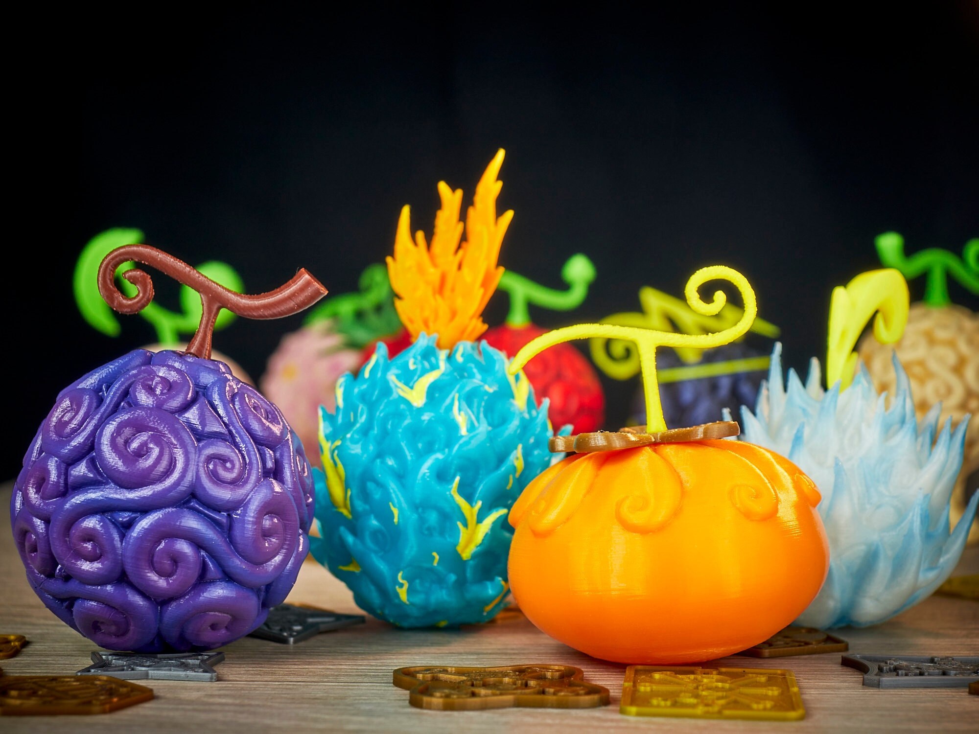 One Piece Anime Devil Fruit Gomu Gomu No Mi Luffy - Etsy Singapore