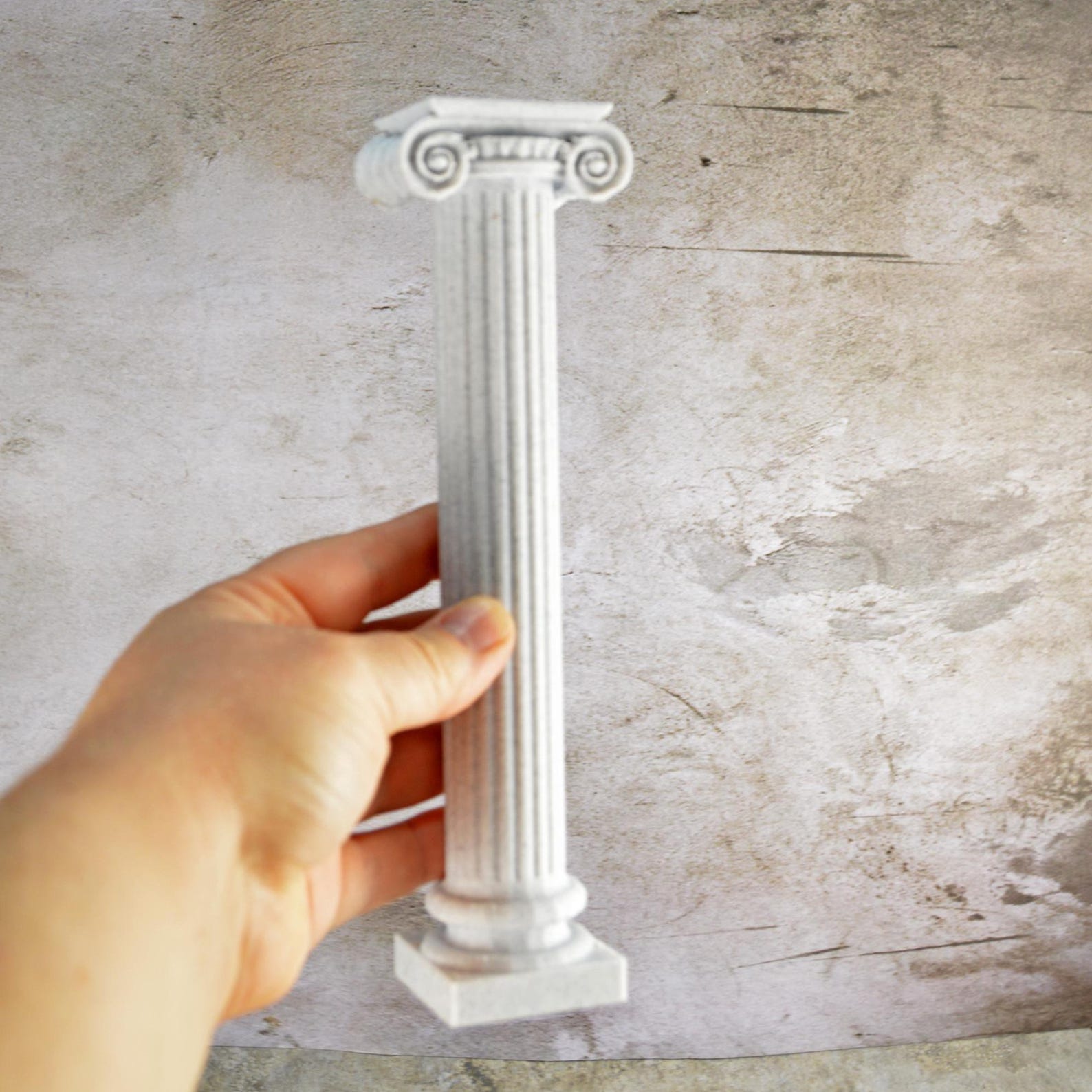 3D Printed Greek Ionic Column, Greek Pillar, Cake Pillars, Greek Column ...