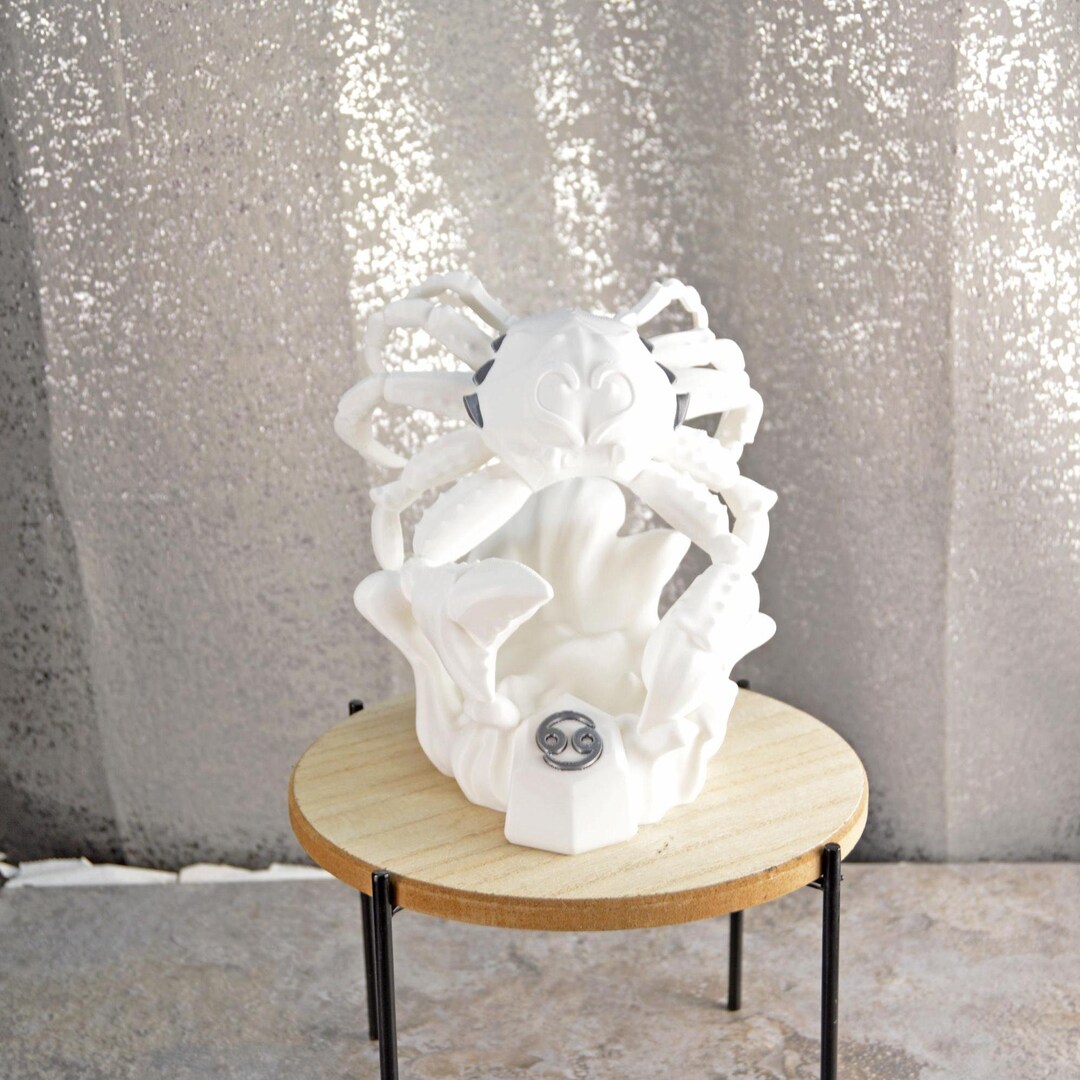 3D Printed Cancer Statue, Cancer Astrology Gifts, Cancer Cake Topper ...