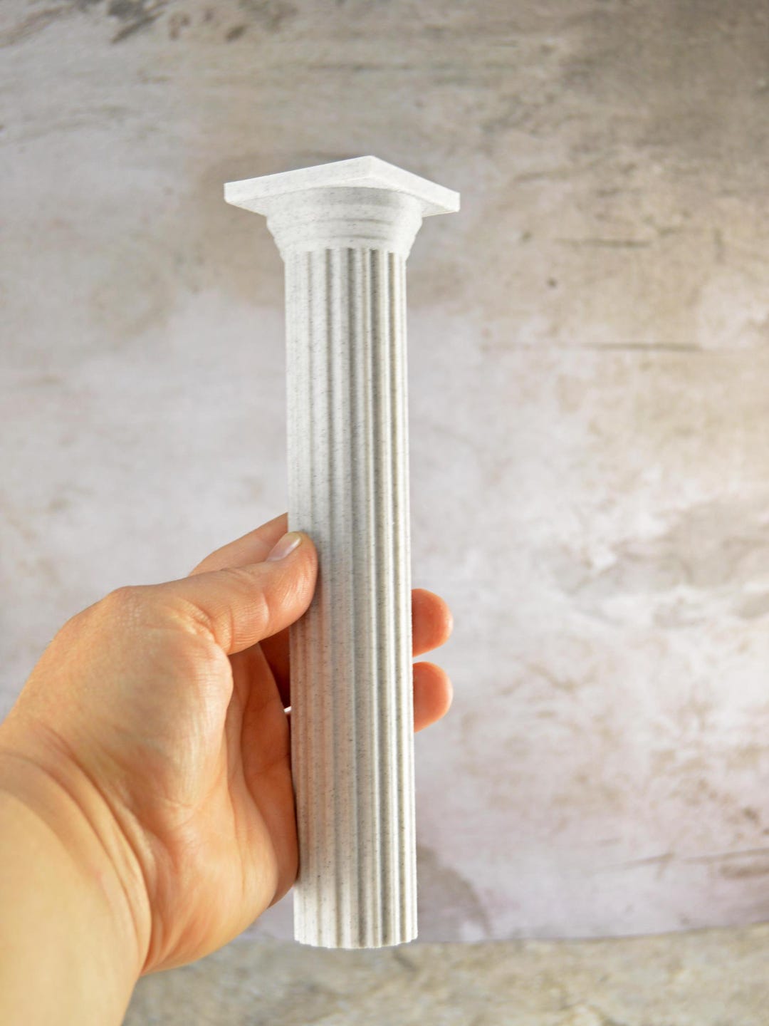 3D Printed Greek Doric Column, Greek Home Decor, Marble Pillars, Greek ...