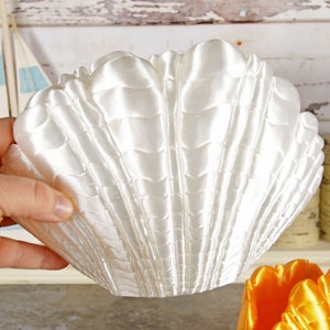 Set of 3 Shell Vases, Seashell Vase, Beach Theme Kitchen, Ocean Theme ...