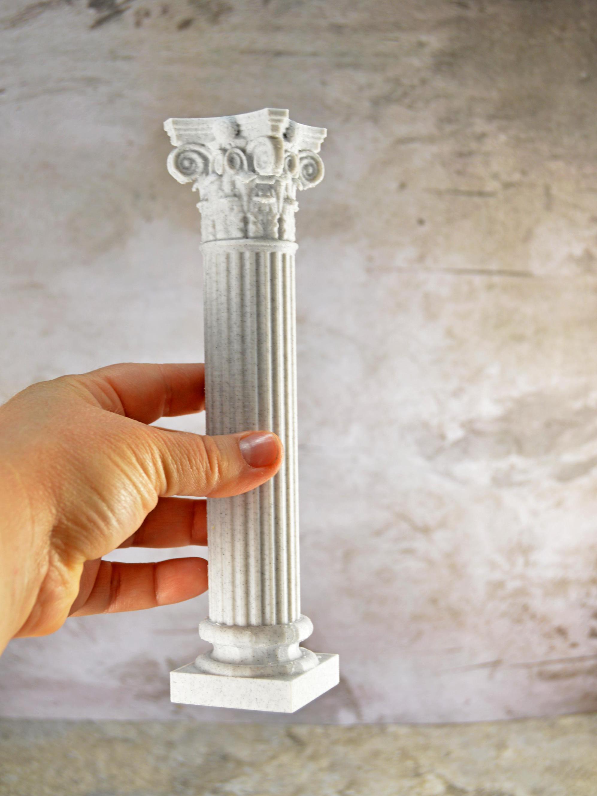 3D Printed Roman Composite Column, Pillars for Wedding Cake, Roman ...