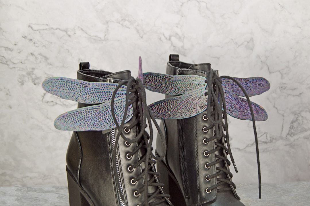 Dragonfly Shoe Wing, Wings for Shoes, Shoelace Wings, Dragonfly ...