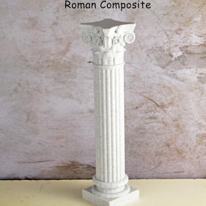 3D Printed Roman Composite Column, Pillars for Wedding Cake, Roman ...