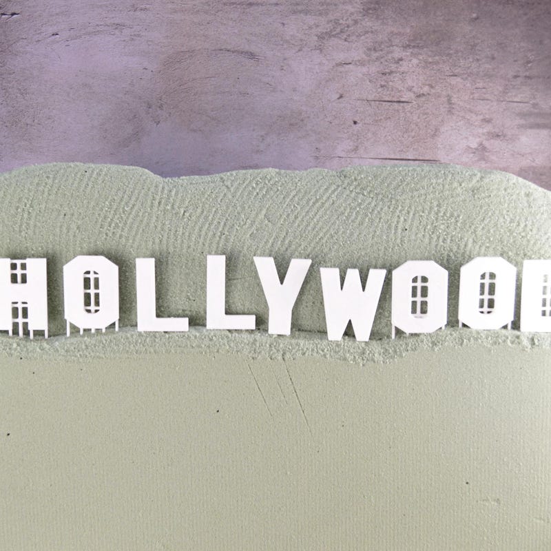 Hollywood Sign - Etsy