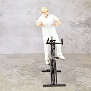 1/12 Scale Exercise Bike, Dollhouse Miniatures, 1 12 Diorama Miniatures ...