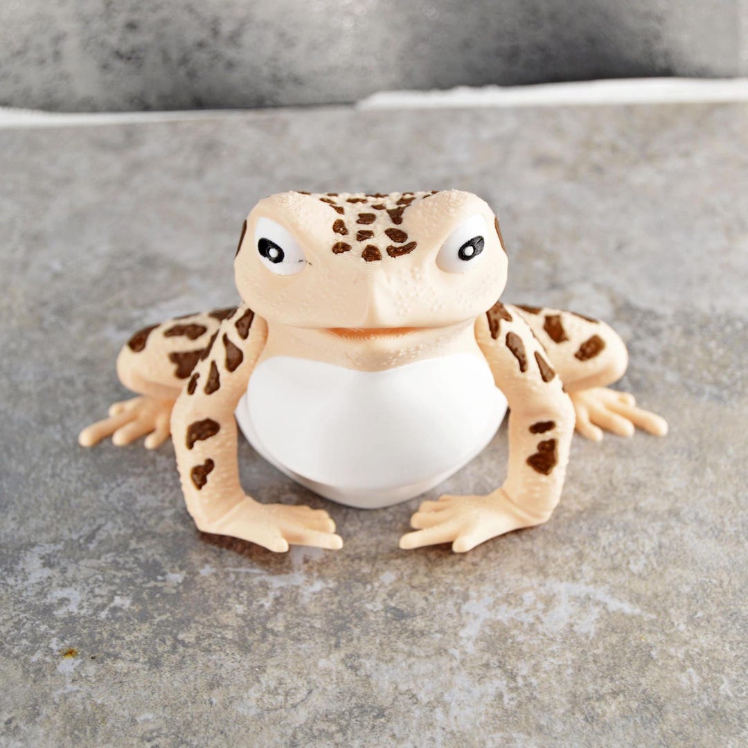 3D Printed Frog, Cane Toad, 3D Printed Animals, 3D Printed Realistic ...