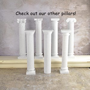 Cake Pillars, Greek Pillar, Miniature Greek Column, Dollhouse Column ...