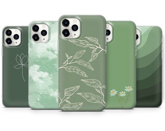 Sage Green Phone Case Cute Minimalist for Iphone 14 13 SE - Etsy