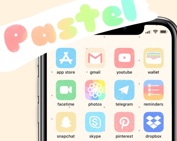 Doodle Theme - App Icons - Etsy Canada