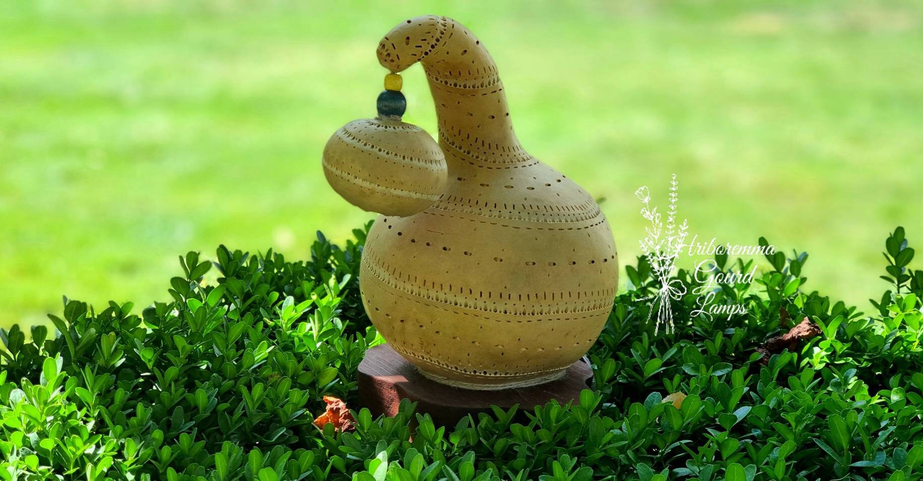 Engraved Gourd Lamp Large and Tiny Gourds Fairy Lantern - Etsy