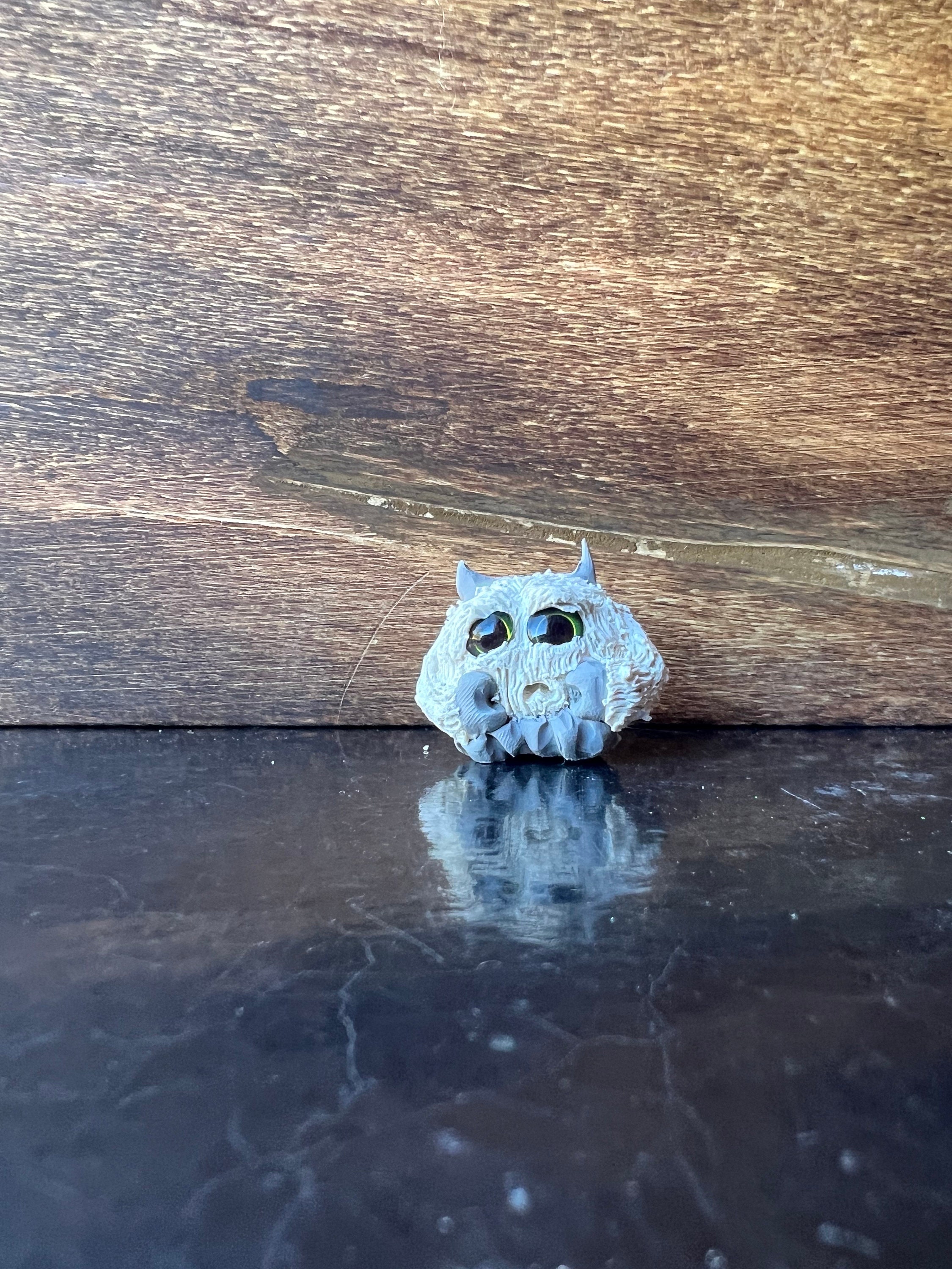 Yeti Polymer Clay Figurine - Etsy