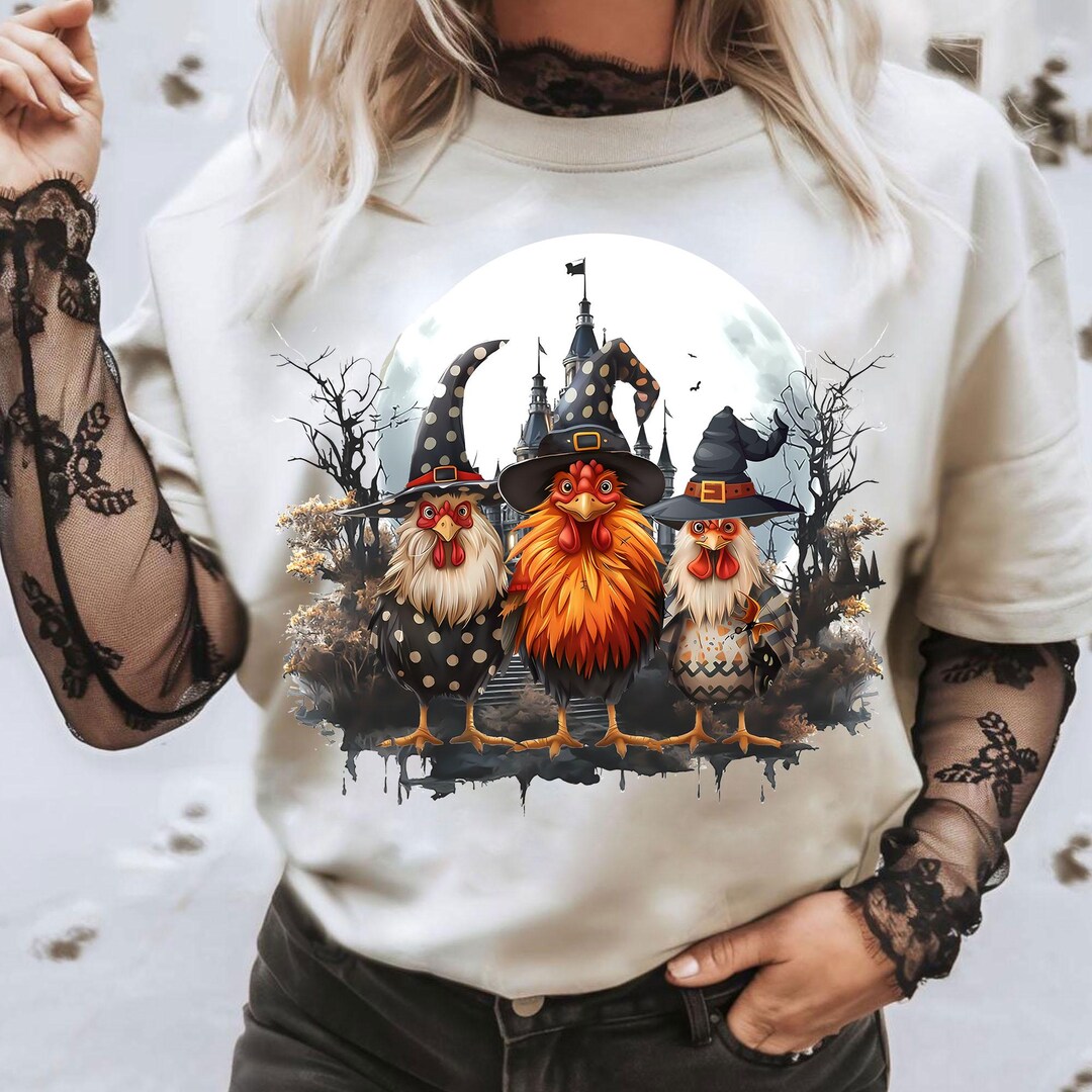 Chicken Halloween PNG, Spooky Chickens Png, Halloween Chickens Png ...