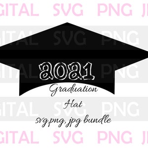 Graduation Cap SVG Class of 2021 SVG Senior 2021 Digital - Etsy Canada