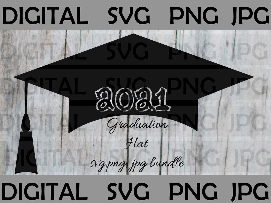 Graduation Cap SVG Class of 2021 SVG Senior 2021 Digital - Etsy Canada