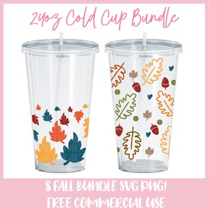 Autumn No Hole SVG, Fall Cup Wrap Svg, Autumn Full Wrap Svg,pumpkin ...