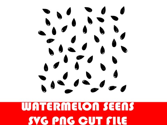 Watermelon Seed Clip Art Black And White