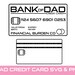 Dad Shirt Svg, Super Dad Svg, Bank of Dad Svg, Credit Card Svg, Gift ...