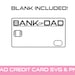 Dad Shirt Svg, Super Dad Svg, Bank of Dad Svg, Credit Card Svg, Gift ...