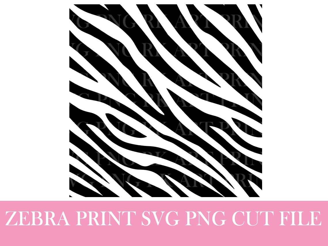 Zebra Print Silhouette
