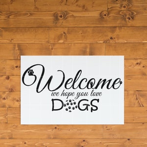 Welcome Dog Sign SVG Png Welcome Svg Png Love Dogs Svg Png - Etsy