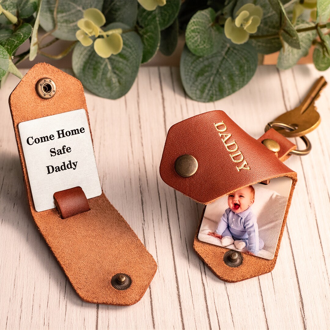 First Time Dad Gift, Keychain for Dad From Daughter, New Dad Gift Key ...