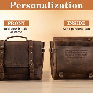Lawyers Briefcase - Personalized Gift, Genuine Leather Laptop Bag ...