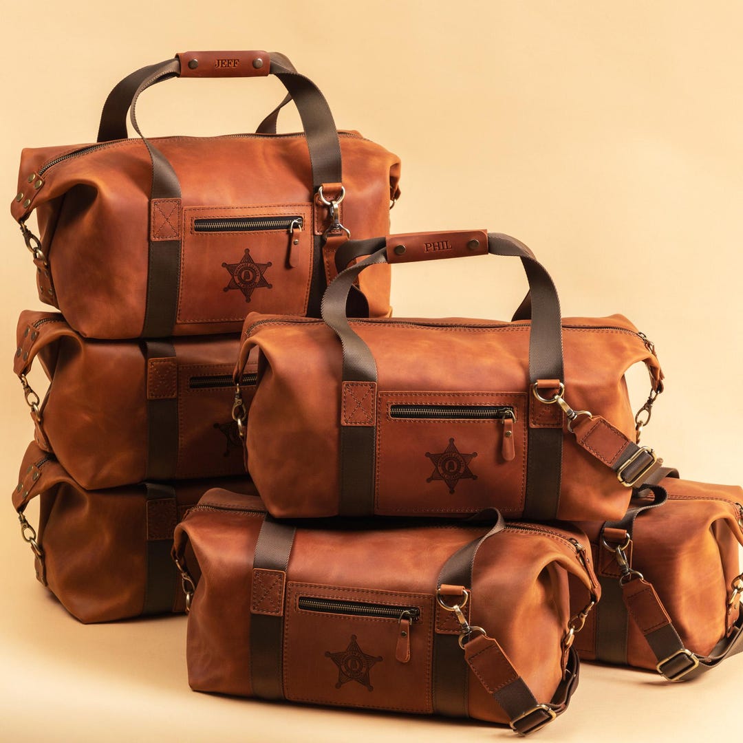 Custom Leather Duffle Bags – Thoughtful Corporate Gifts for Teams ...