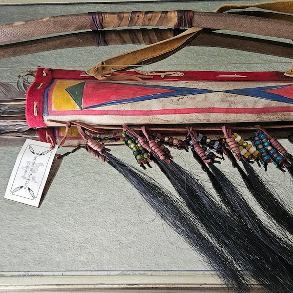 Native American Bow Arrows and Quiver - Etsy
