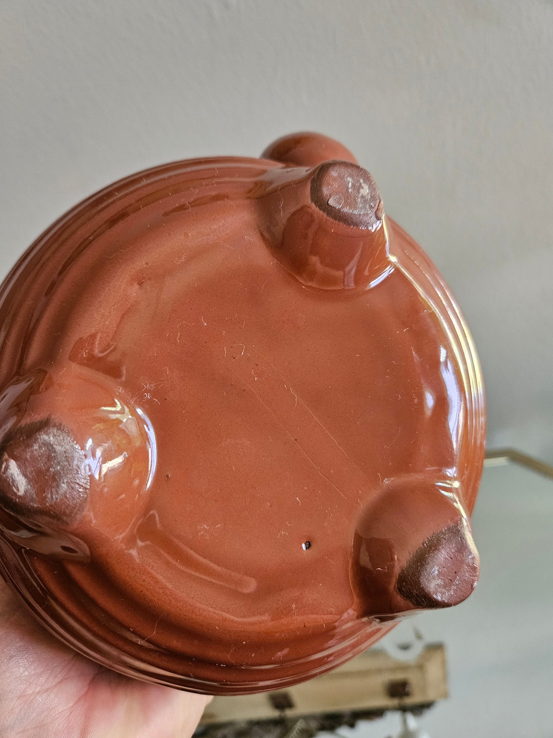 Vintage Teapot With Coil Handle - Etsy