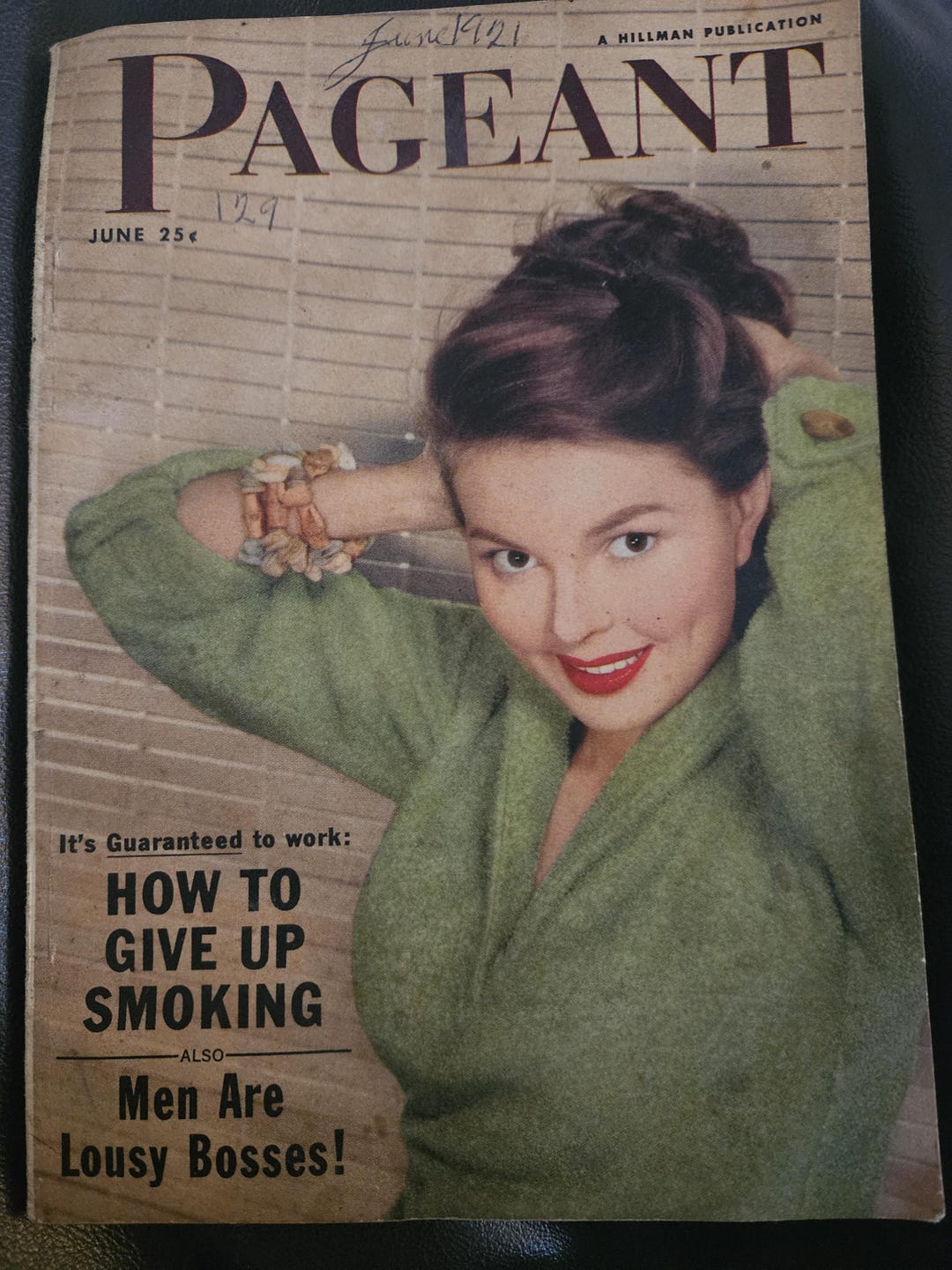 Vintage 1951 Pageant Magazine - Etsy