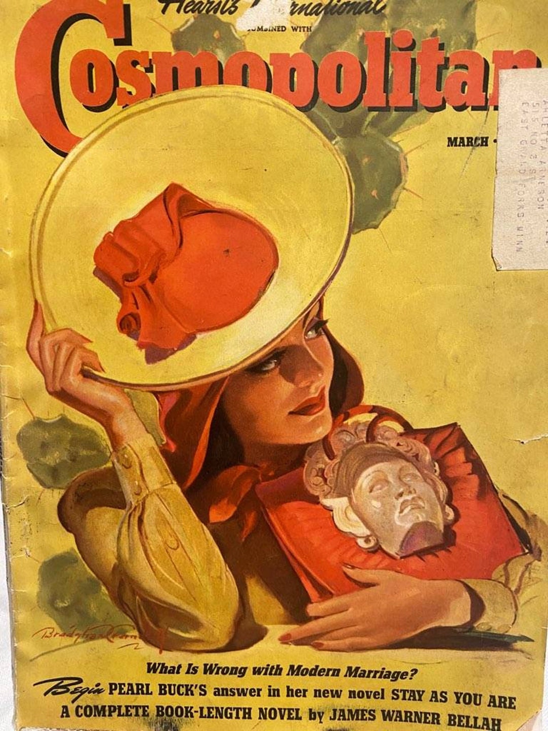 Vintage Cosmopolitan Magazine 1940 * Cosmo - Etsy