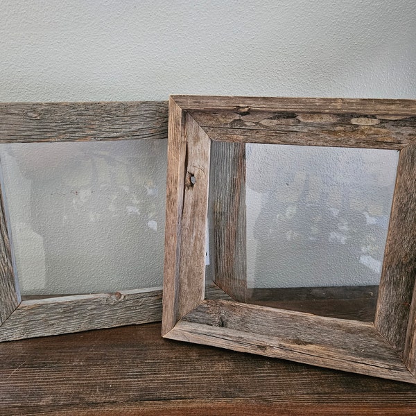 Barn Wood Picture Frames - Etsy