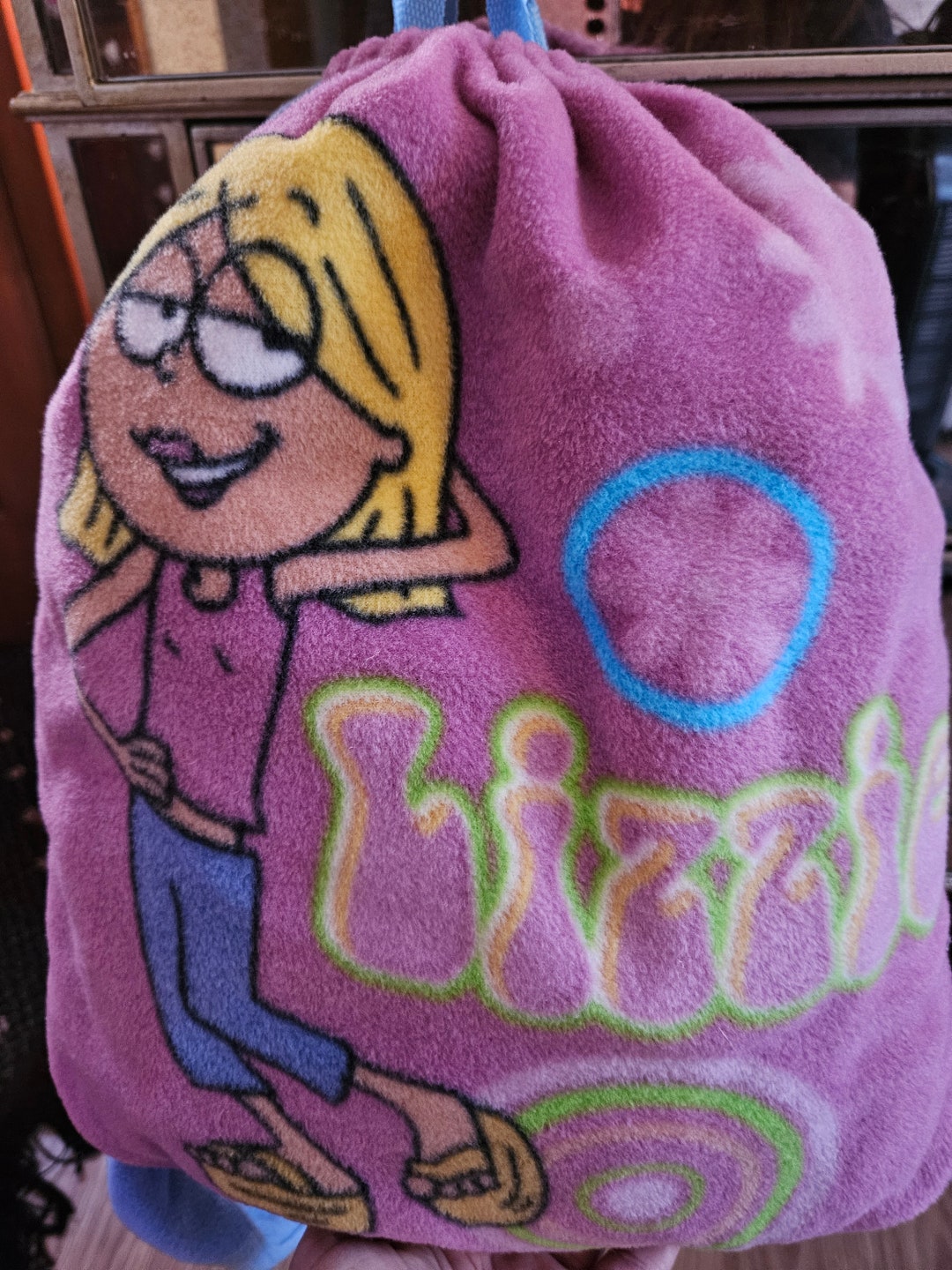 Vintage Lizzy Maguire Blanket Backpack Disney Fleece - Etsy