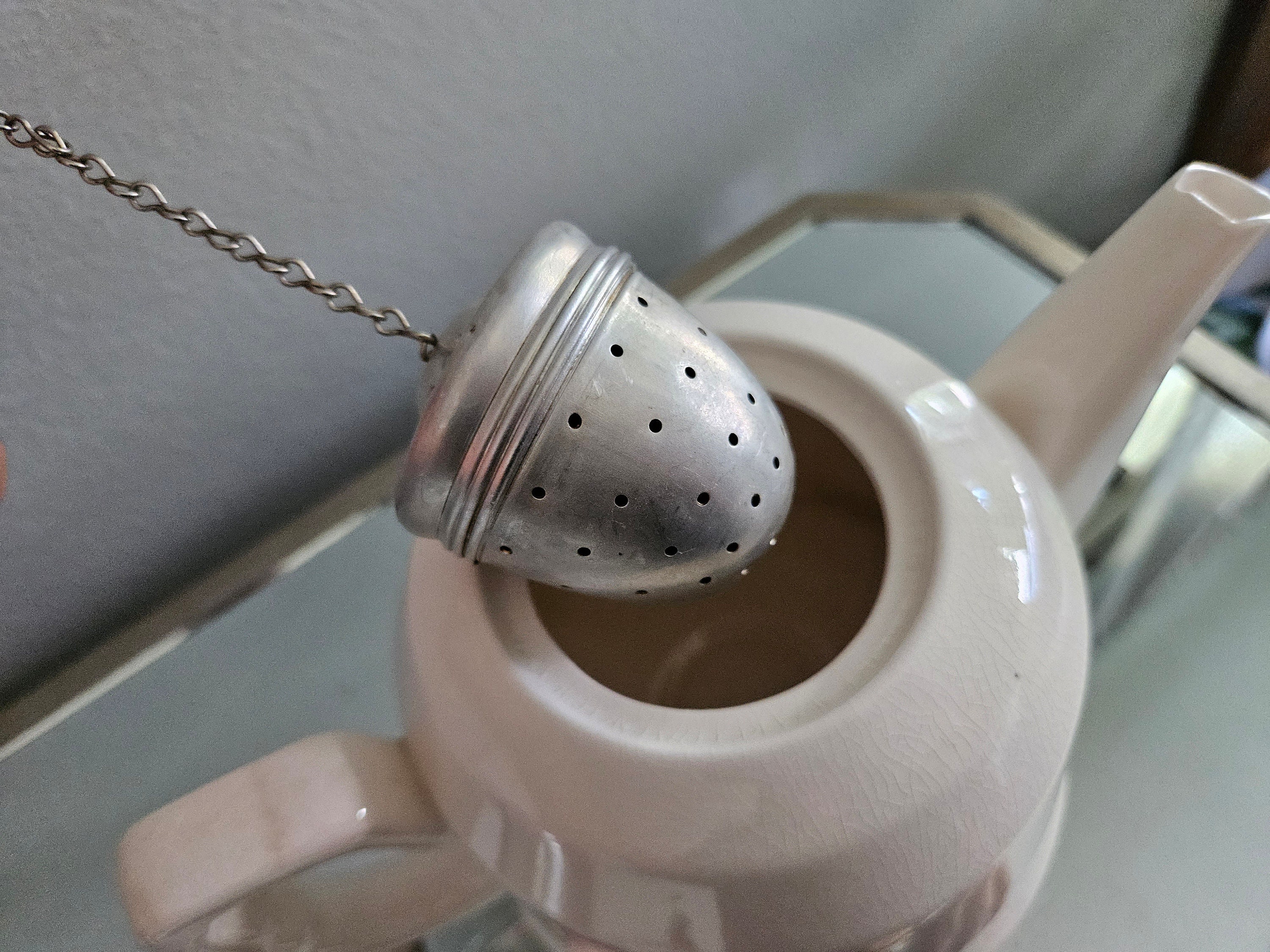 Vintage Vicki Ceramic Teapot With Aluminum Cover - Etsy