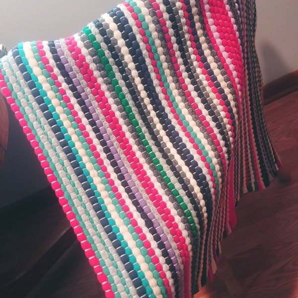 Rag Rug Runner - Etsy