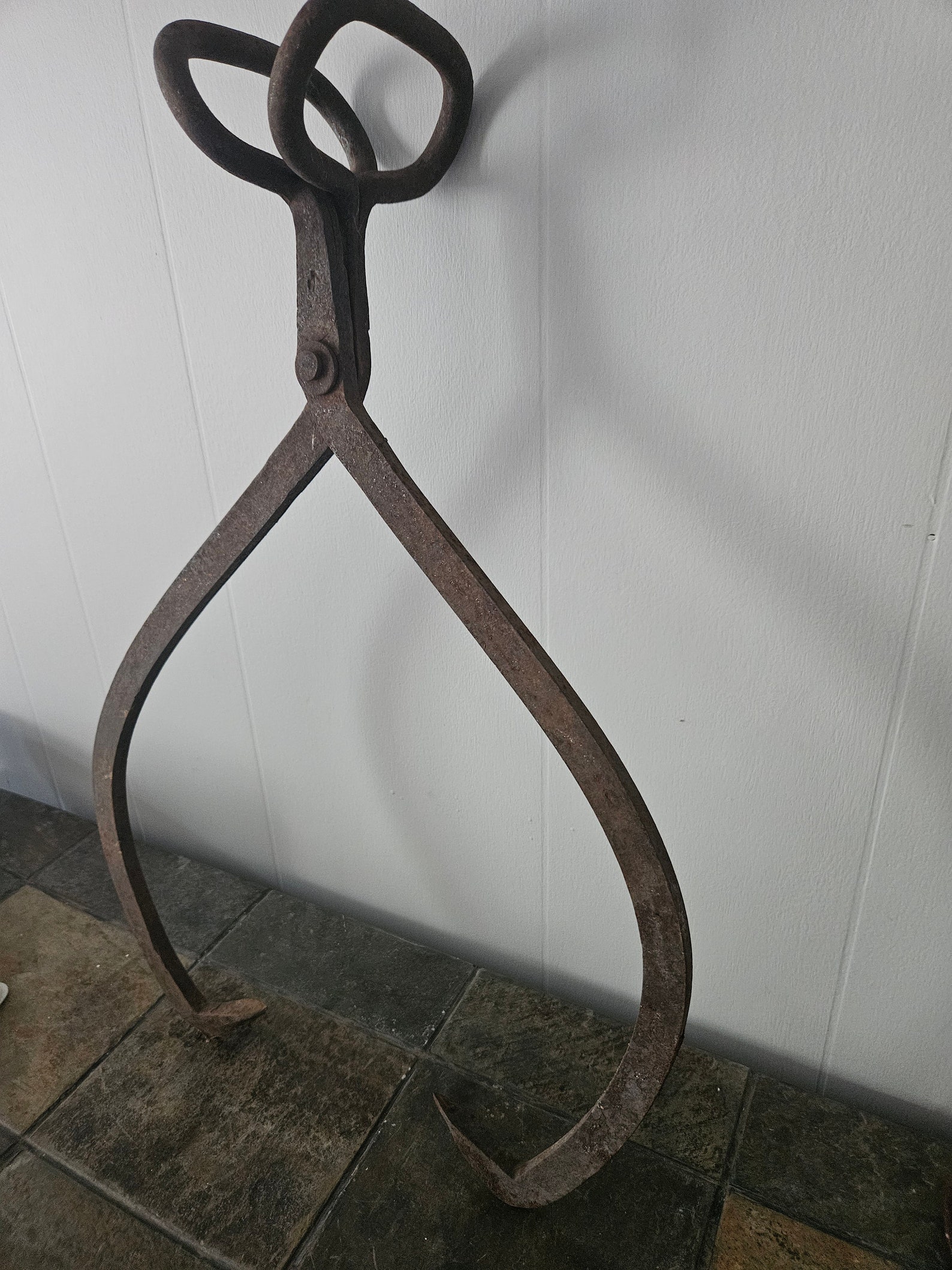 Antique Ice Block Pick / Gripper - Etsy