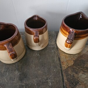 Vintage Stoneware Measuring Cups - Etsy
