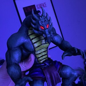 Shendu Fire Demon Figure, Jackie Chan Adventures. - Etsy