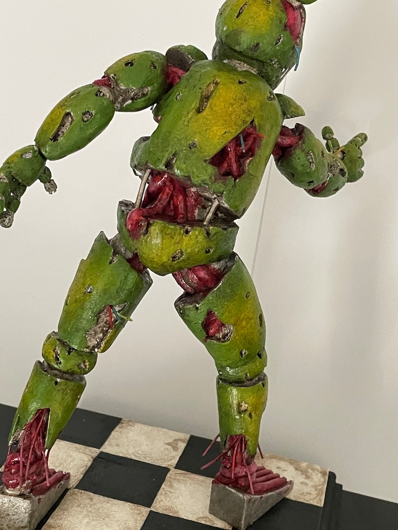 Five Nights at Freddys Springtrap Figure and Base. - Etsy UK
