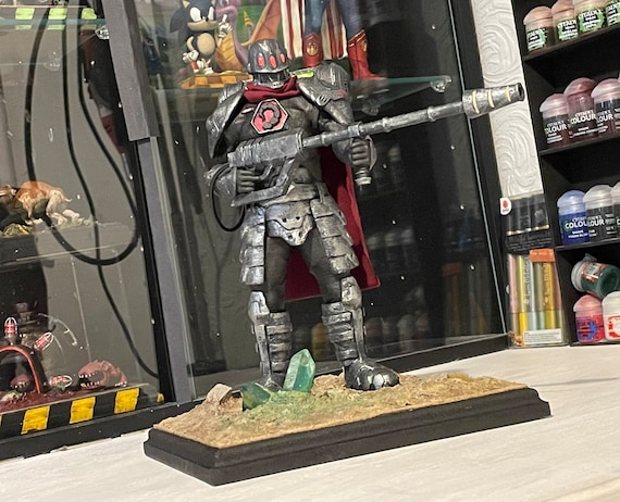 Command and Conquer Nod the Black Hand. With Textured Base. - Etsy