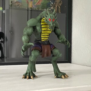 Shendu Fire Demon Figure, Jackie Chan Adventures. - Etsy