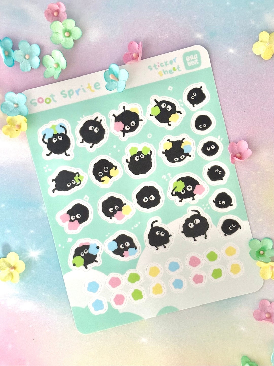 More Soot Friends Sticker Sheet - Etsy
