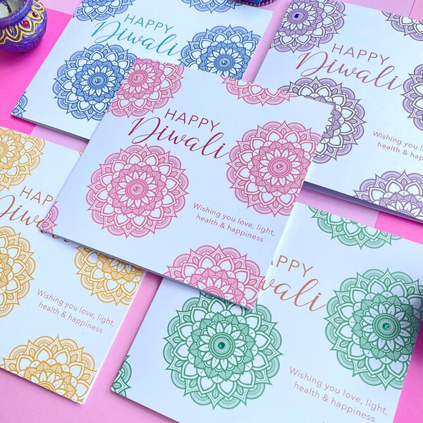 Diwali Card - Etsy
