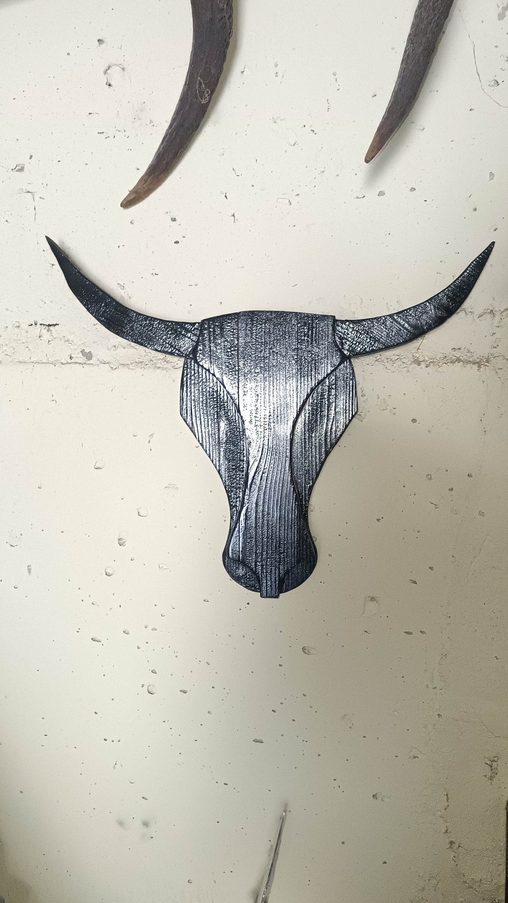 Wooden Bull Head, Wall Art, Burned Bull Scull, Bull Wooden Personalised ...