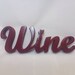 Wine Wooden Gift Sign, Wine Wooden Personalised Sign, Wall Sign WINE ...