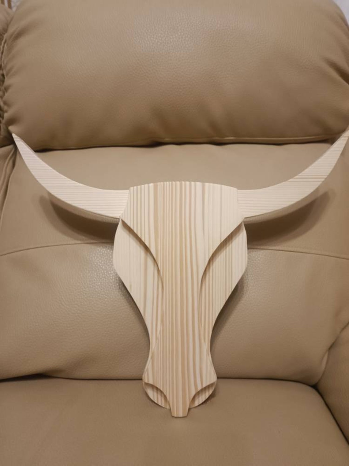 Wooden Bull Head, Wall Art, Bull 2021, Bull Wooden Personalised Sign ...