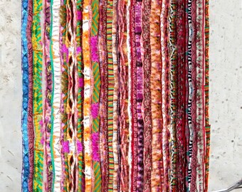 Gypsy Rag Curtains - Etsy