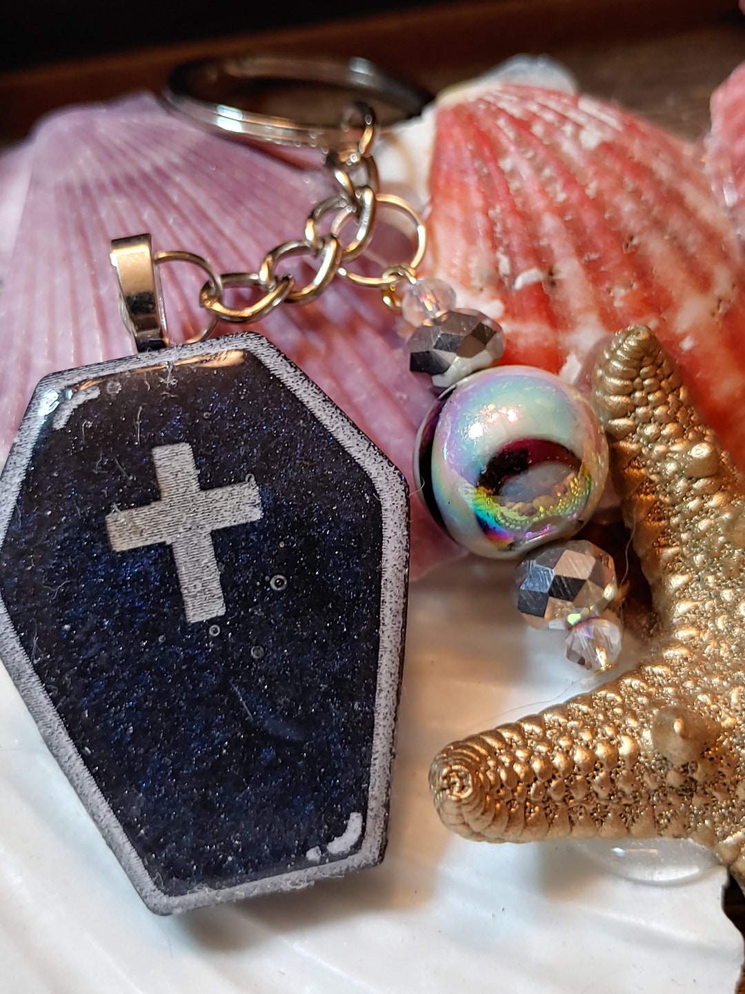 Coffin Keychain - Etsy